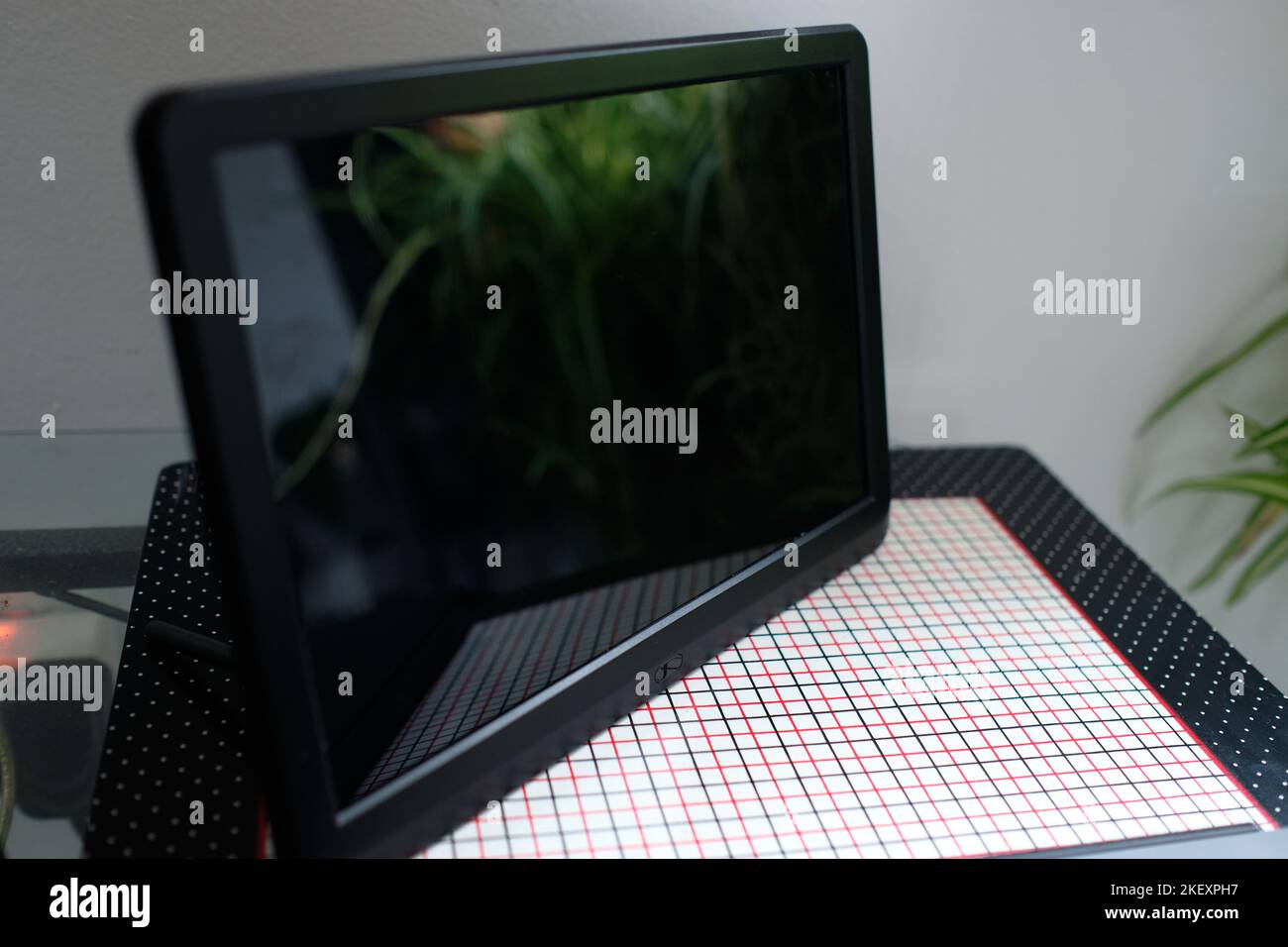 Turned on screen hi-res stock photography and images - Alamy