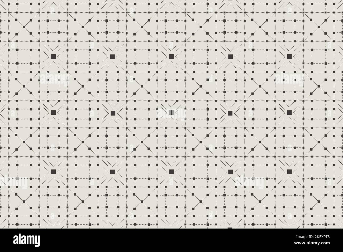 Seamless pattern Beautiful fabric background. Repeating geometric tiles ...