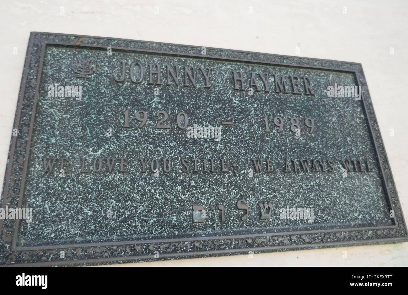 Los Angeles, California, USA 10th November 2022 Actor Johnny Haymer's ...