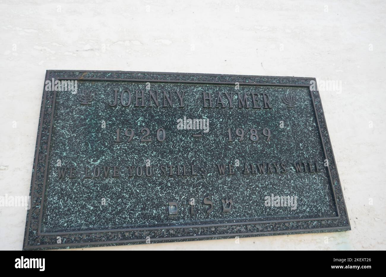 Los Angeles, California, USA 10th November 2022 Actor Johnny Haymer's ...