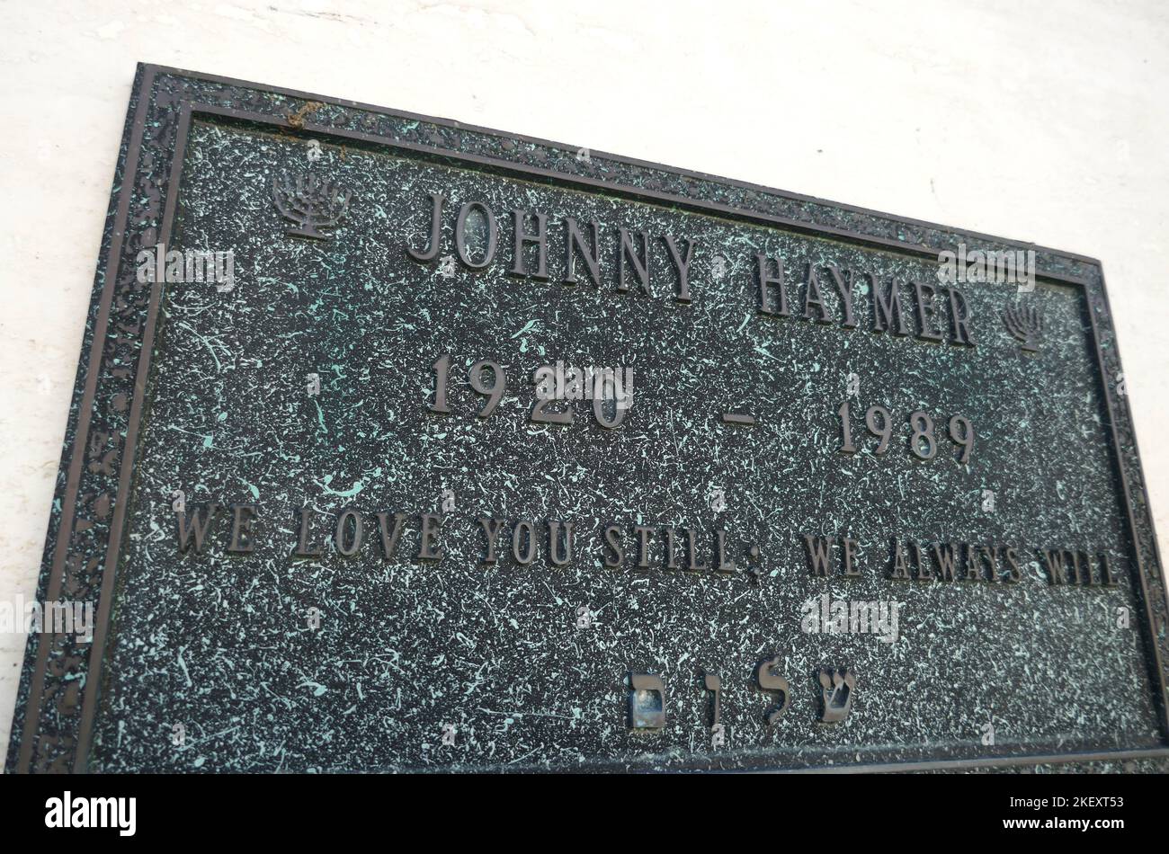 Los Angeles, California, USA 10th November 2022 Actor Johnny Haymer's ...