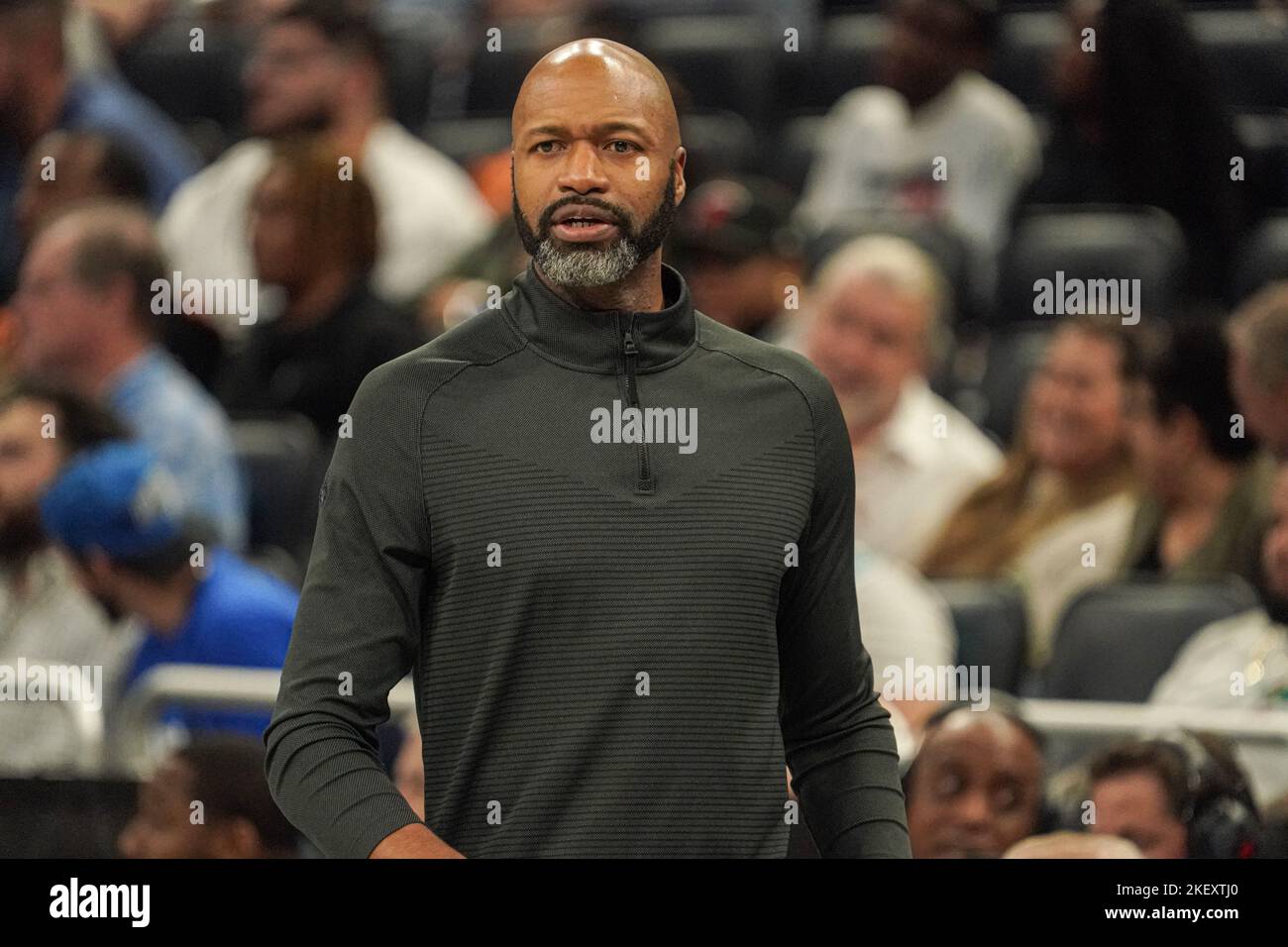 Orlando, Florida, USA, November 14, 2022, Orlando Magic Head Coach ...