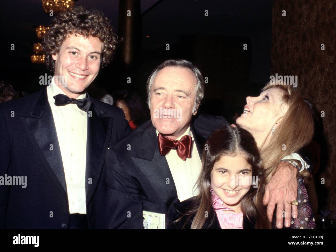 Jack Lemmon at the 24th annual Thalian's Ball with wife Felicia Farr ...