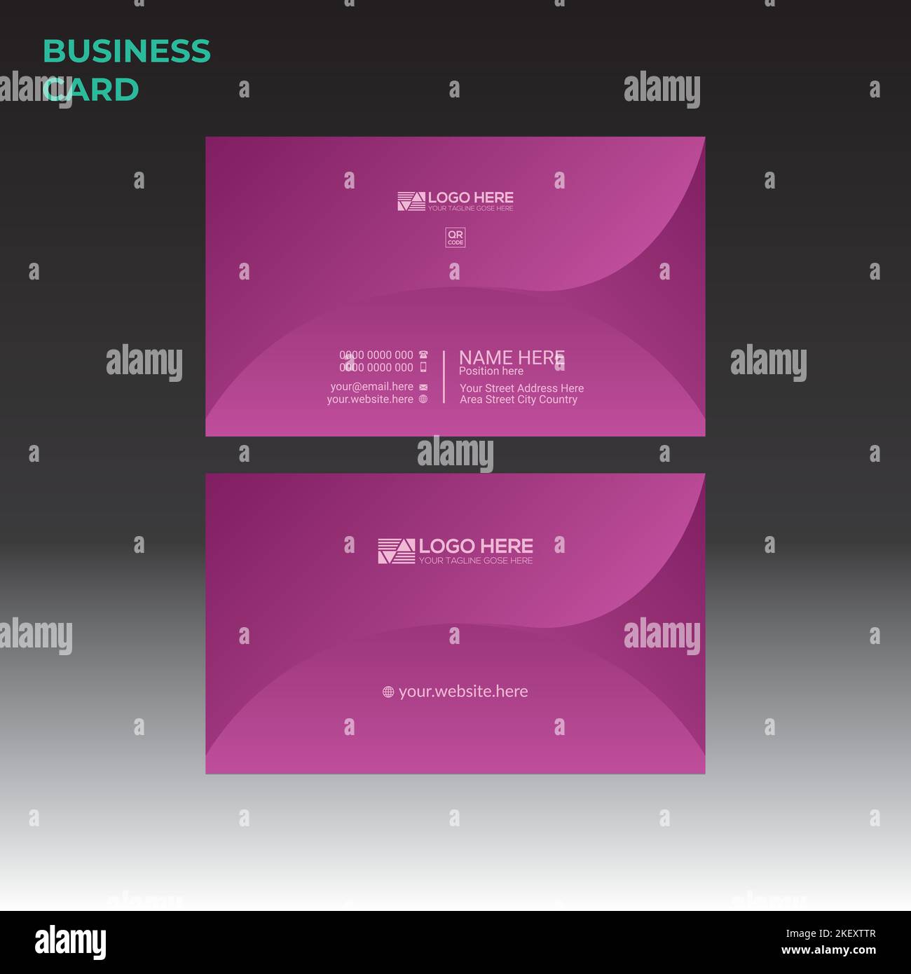 business card for any best use Stock Vector Image & Art - Alamy