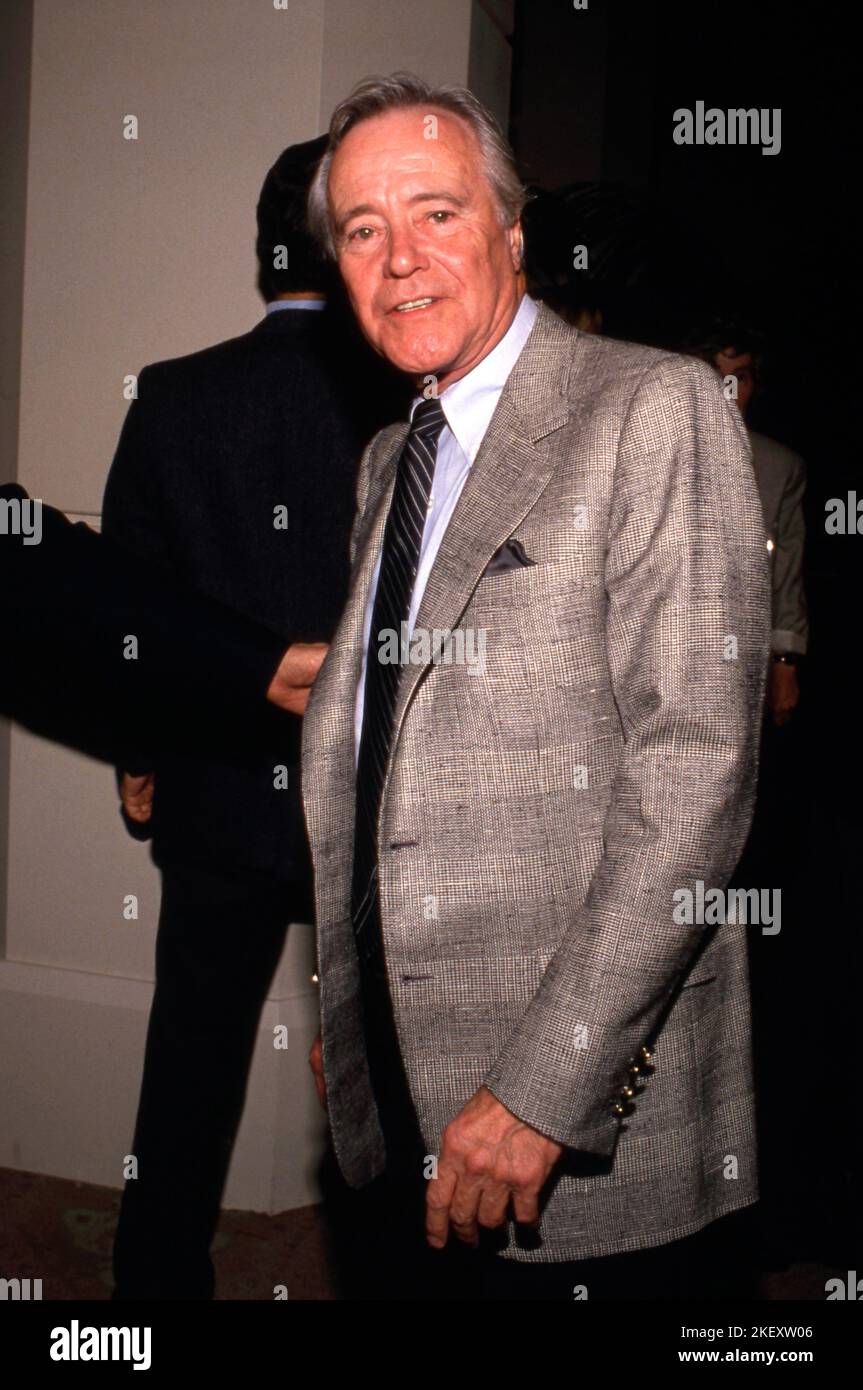 Jack Lemmon at the 62nd Annual Academy Awards Oscar Nominees luncheon ...