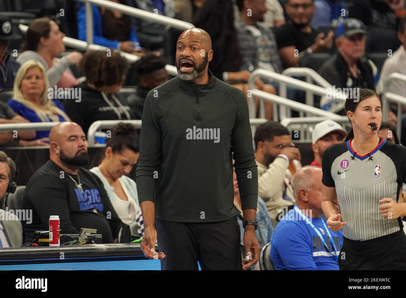 Orlando, Florida, USA, November 14, 2022, Orlando Magic Head Coach ...