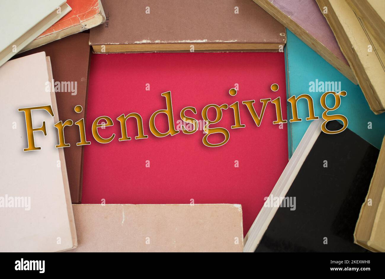 Happy friendsgiving day hi-res stock photography and images - Alamy