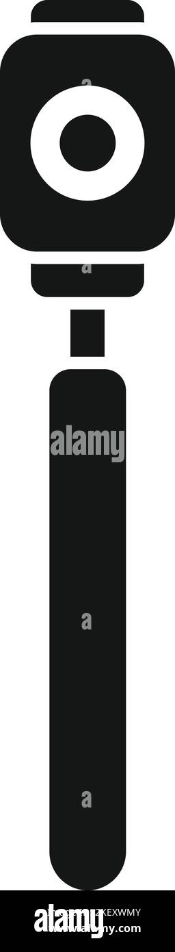 Eye check stick icon simple vector. Visual exam. Vision ocular Stock ...