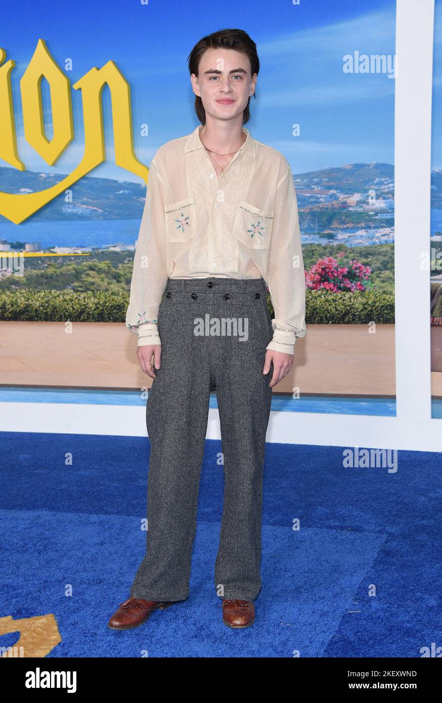 Los Angeles, CA on November 14, 2022. Jaeden Martel arriving to the US ...