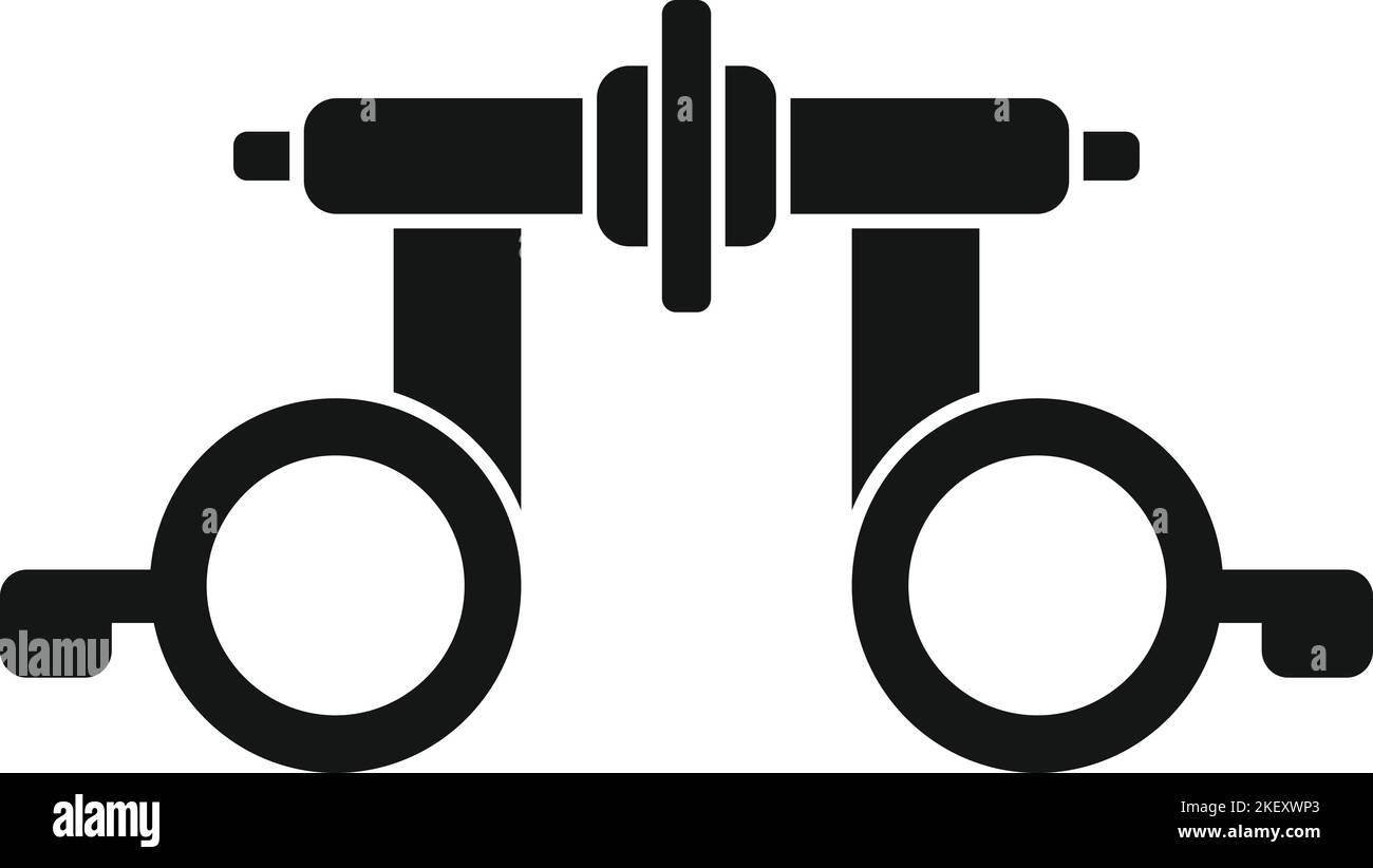 Eye test device Stock Vector Images - Alamy