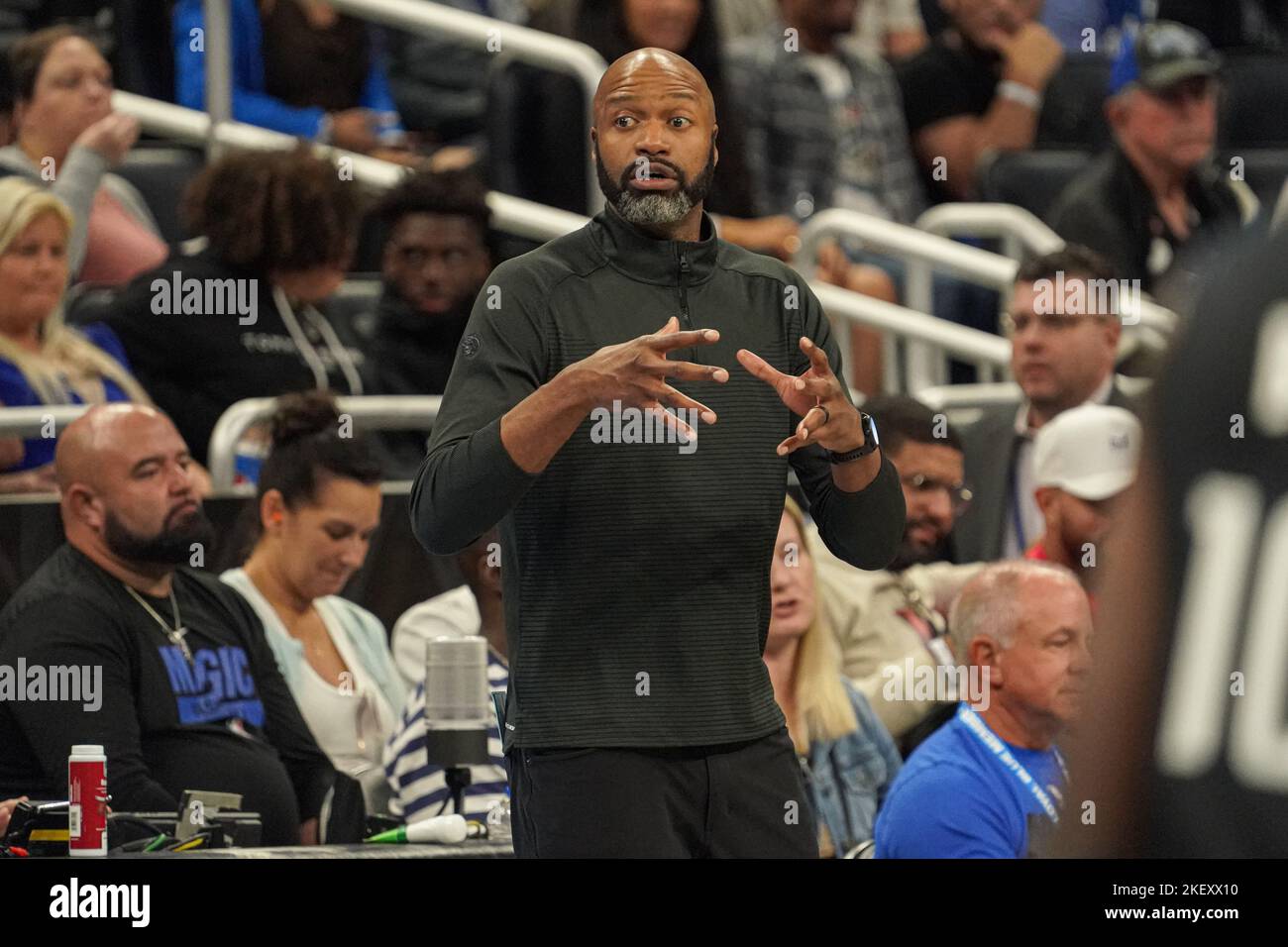 Orlando, Florida, USA, November 14, 2022, Orlando Magic Head Coach ...