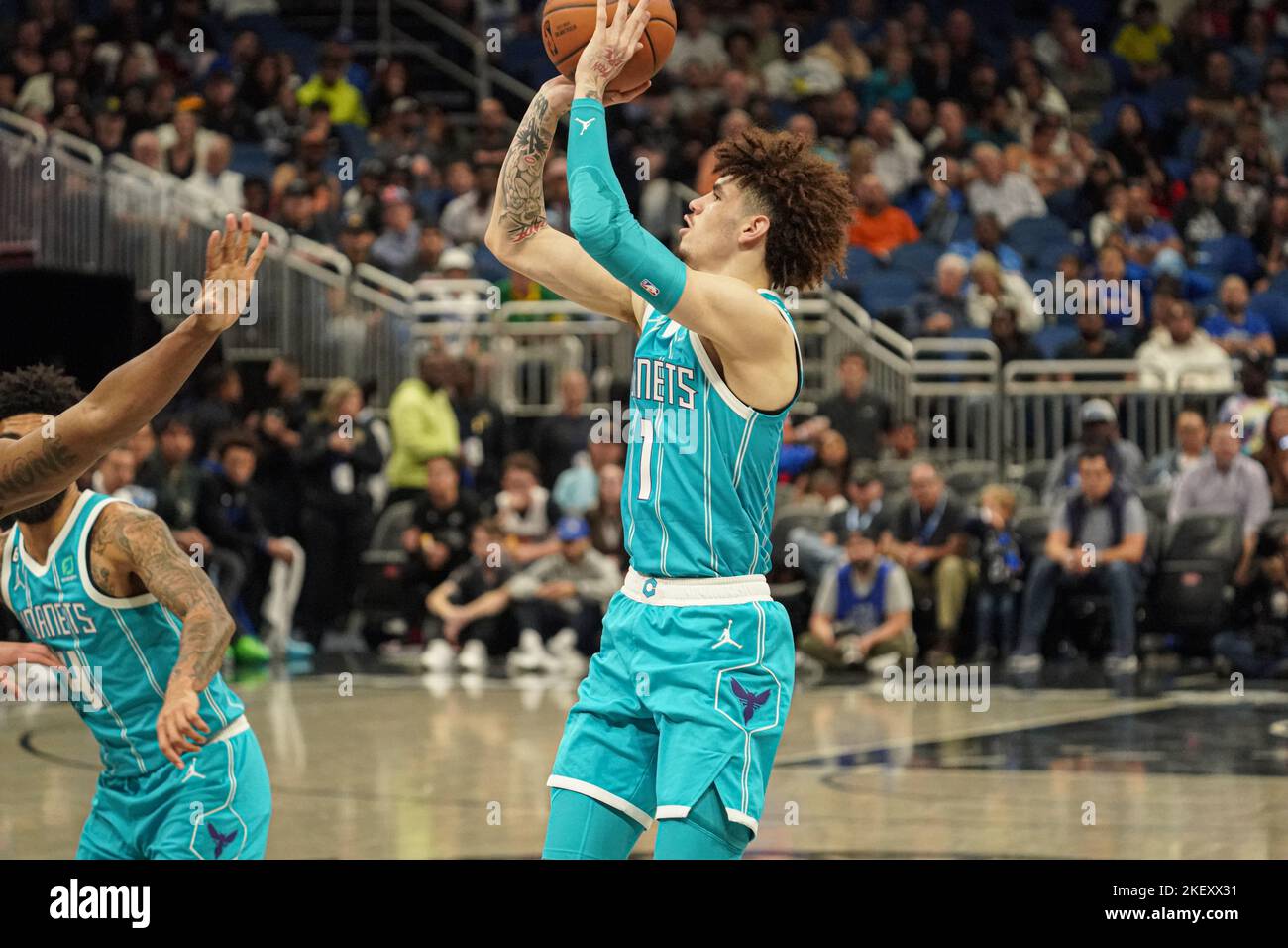 Orlando, Florida, USA, November 14, 2022, Charlotte Hornests Guard ...