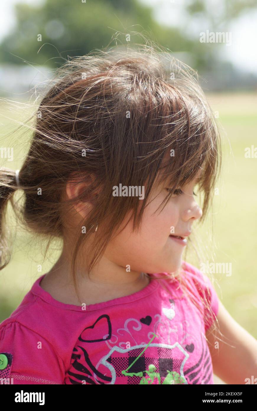 Hispanic Girl, Cute and Loveable Stock Photo - Alamy