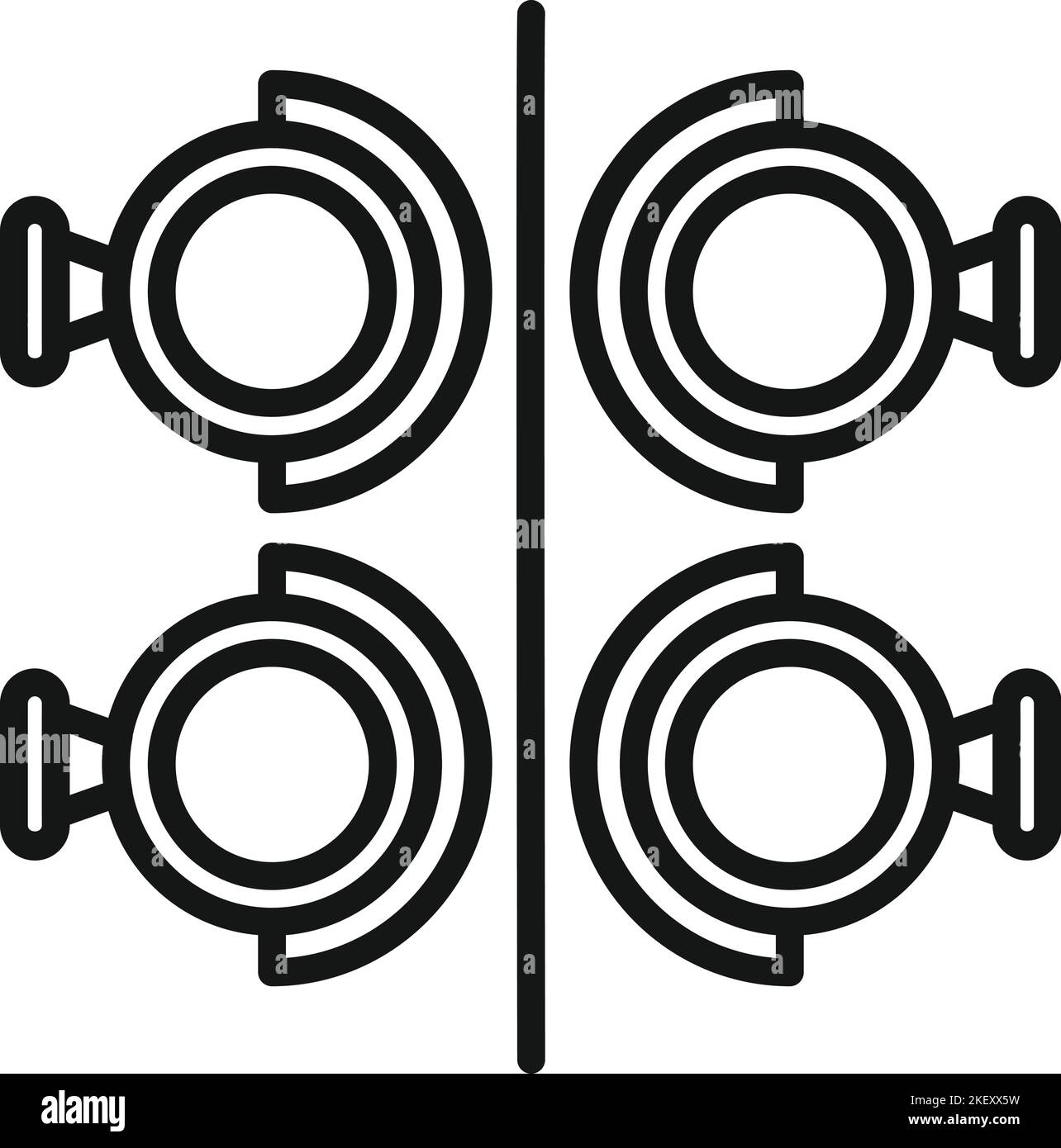 Optometry icon outline vector. Eye test. Health doctor Stock Vector ... Optometry icon outline vector. Eye test. Health doctor Stock Vector ...