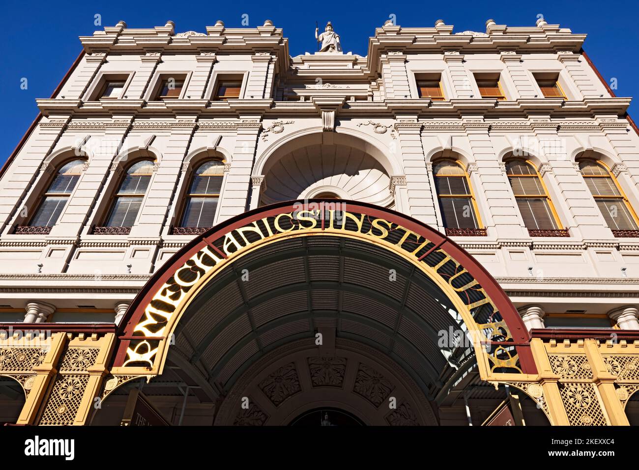 Ballarat Australia / The circa 1859 Ballaarat Mechanics Institute in ...