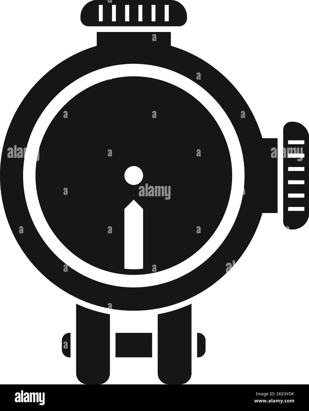 Sight icon simple vector. Rifle scope. Target scope Stock Vector Image ...