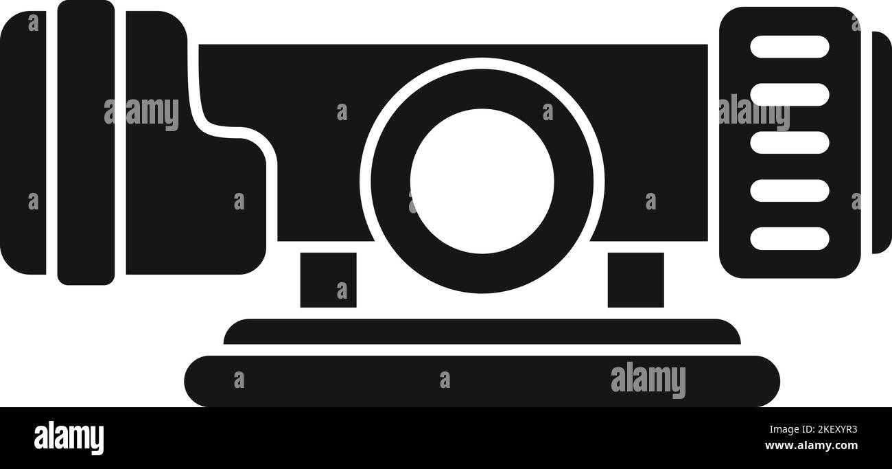 Weapon scope icon simple vector. Rifle gun. Sight target Stock Vector ...