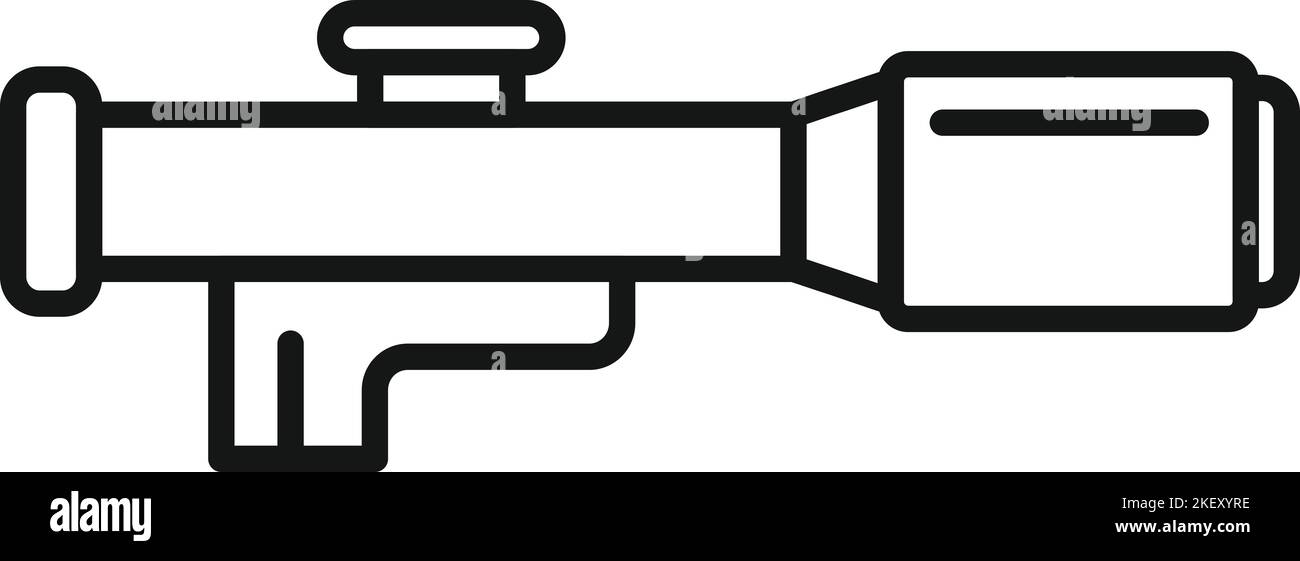 Telescopic cross icon outline vector. Rifle scope. Sight target Stock ...