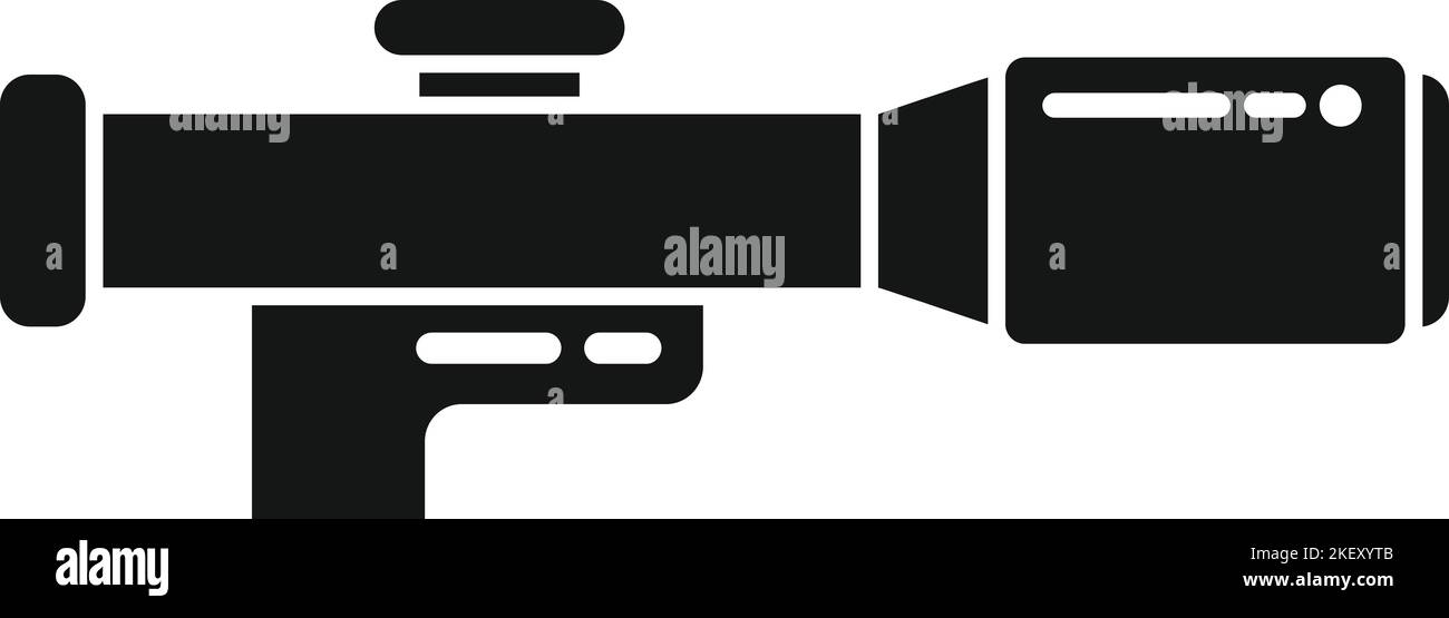 Telescopic sight icon simple vector. Rifle scope. Gun hair Stock Vector ...