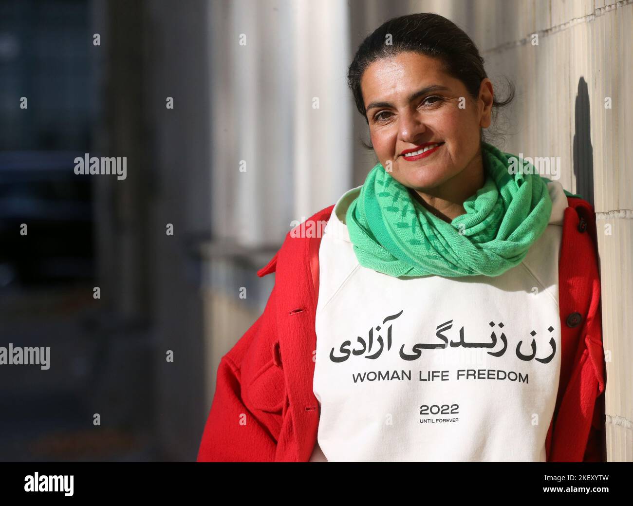 Berlin, Germany. 07th Nov, 2022. Leyla Piedayesh, founder of the ...