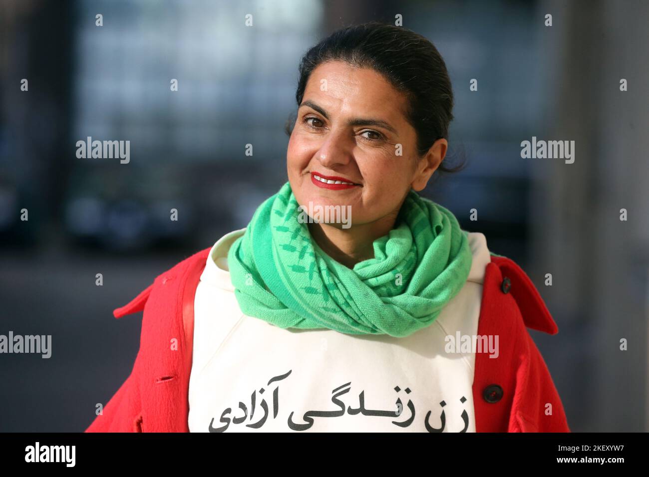 Berlin, Germany. 07th Nov, 2022. Leyla Piedayesh, founder of the ...