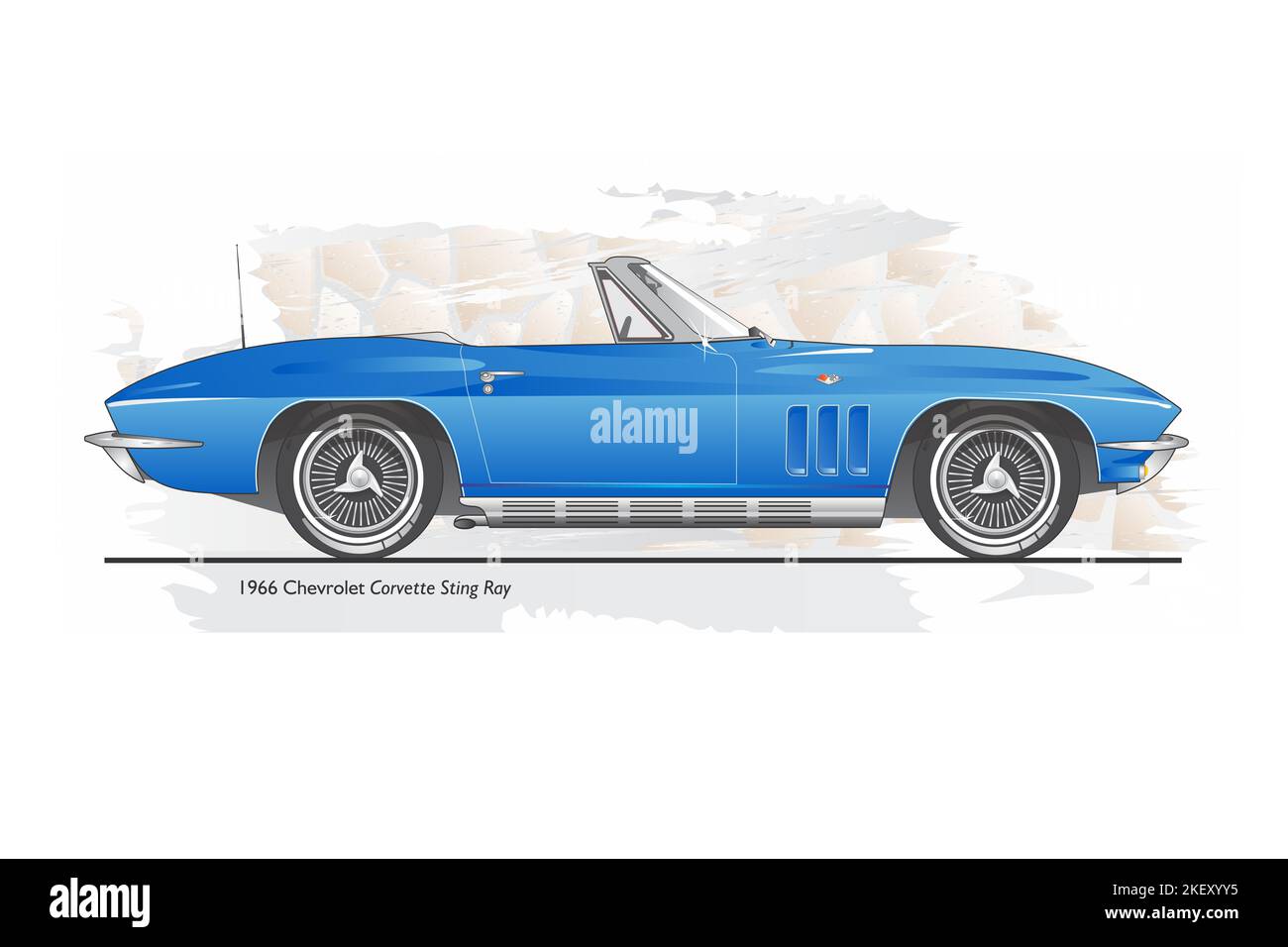 1966 corvette Cut Out Stock Images & Pictures - Alamy