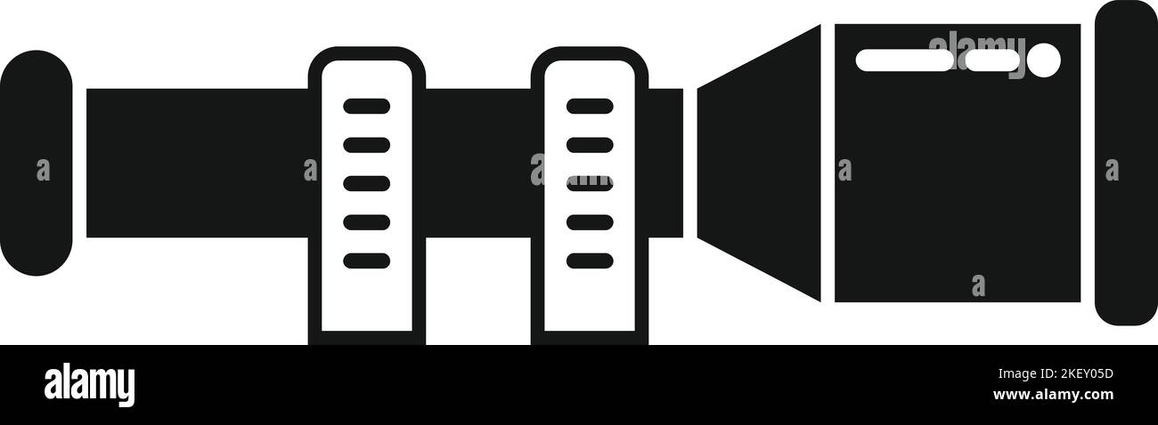 Cross scope icon simple vector. Rifle gun. Sniper military Stock Vector ...