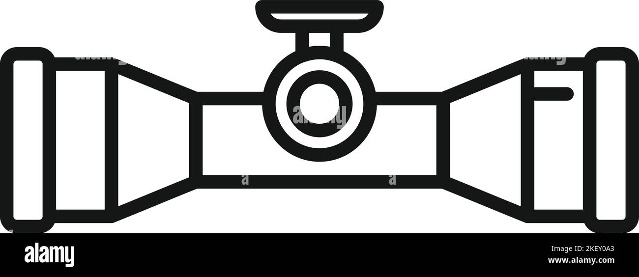 View sight icon outline vector. Rifle scope. Water circle Stock Vector ...