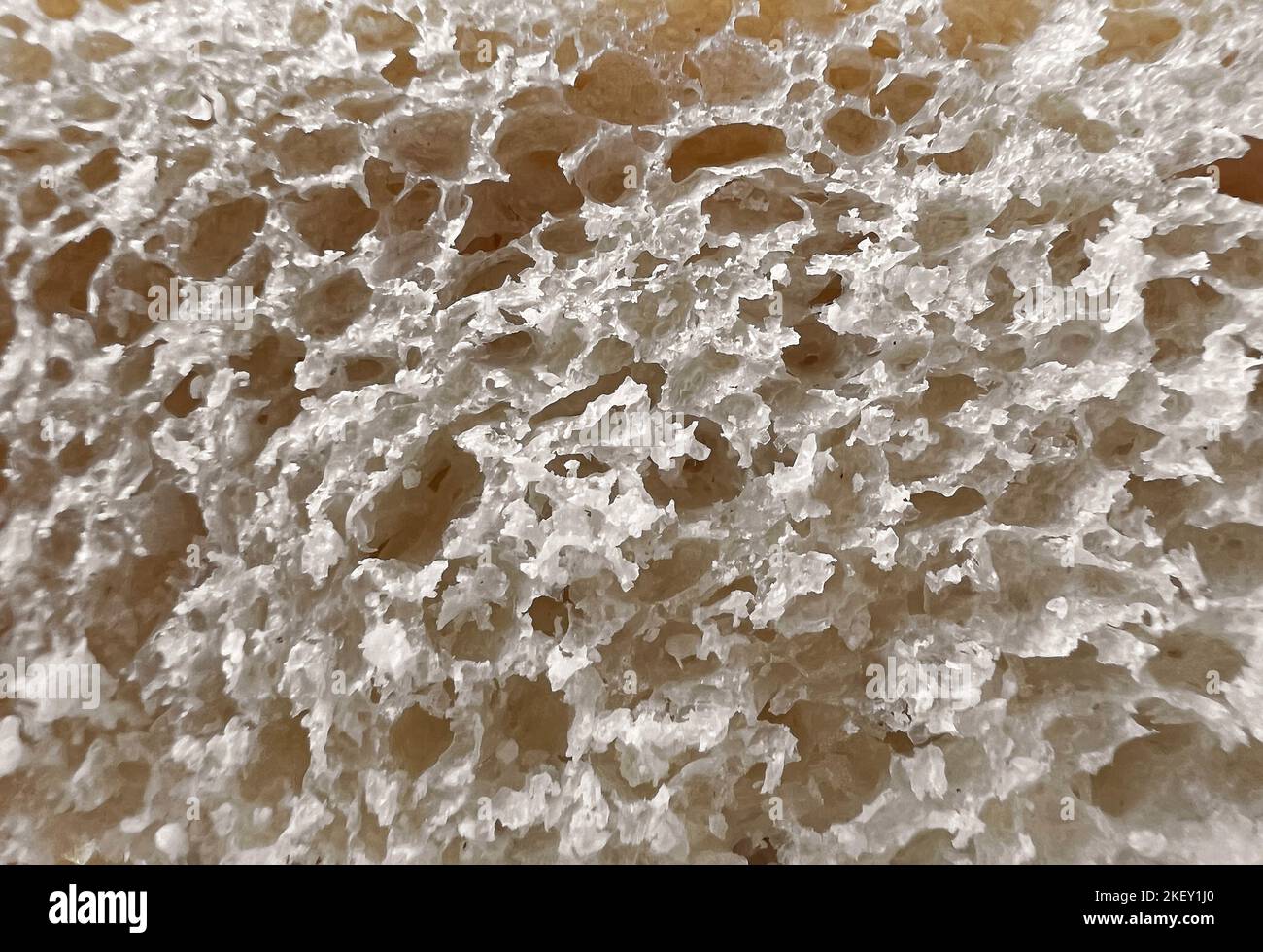 Abstract close-up of white bread background texture Stock Photo - Alamy