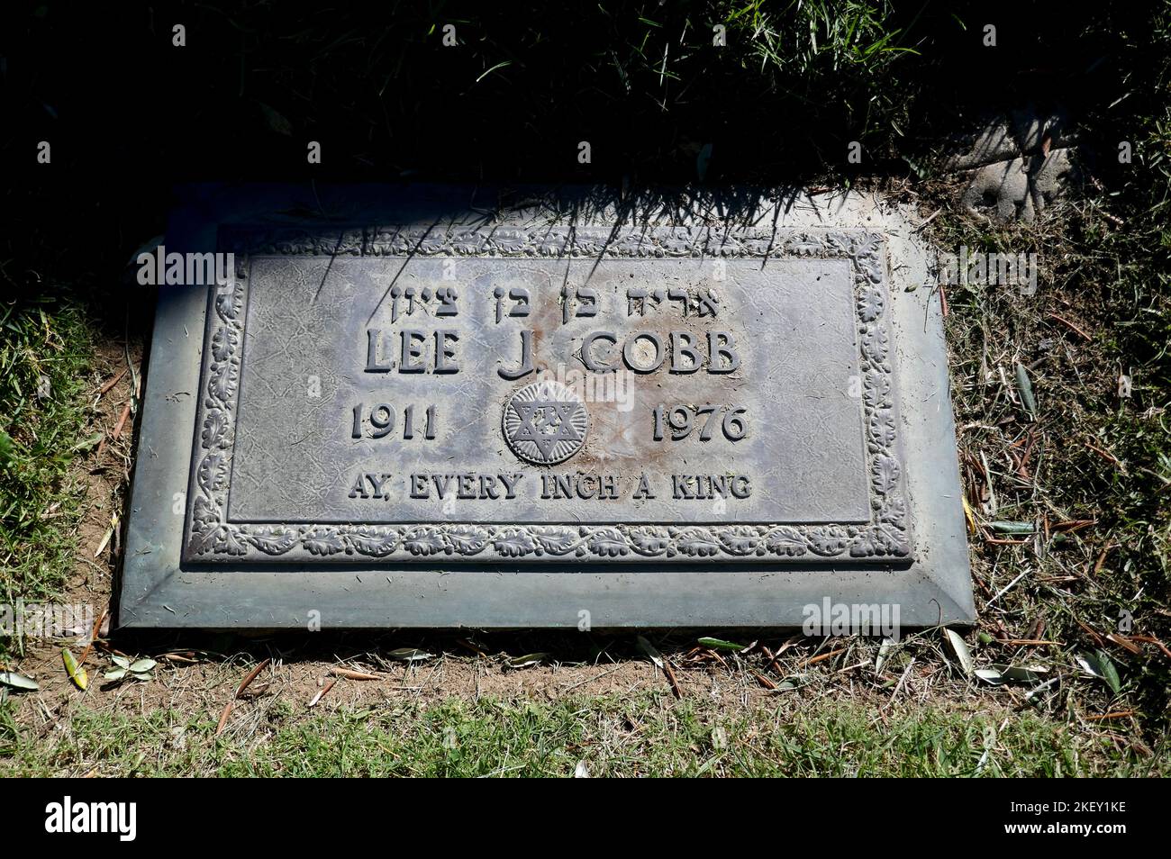 Los Angeles, California, USA 10th November 2022 Actor Lee J. Cobb's ...