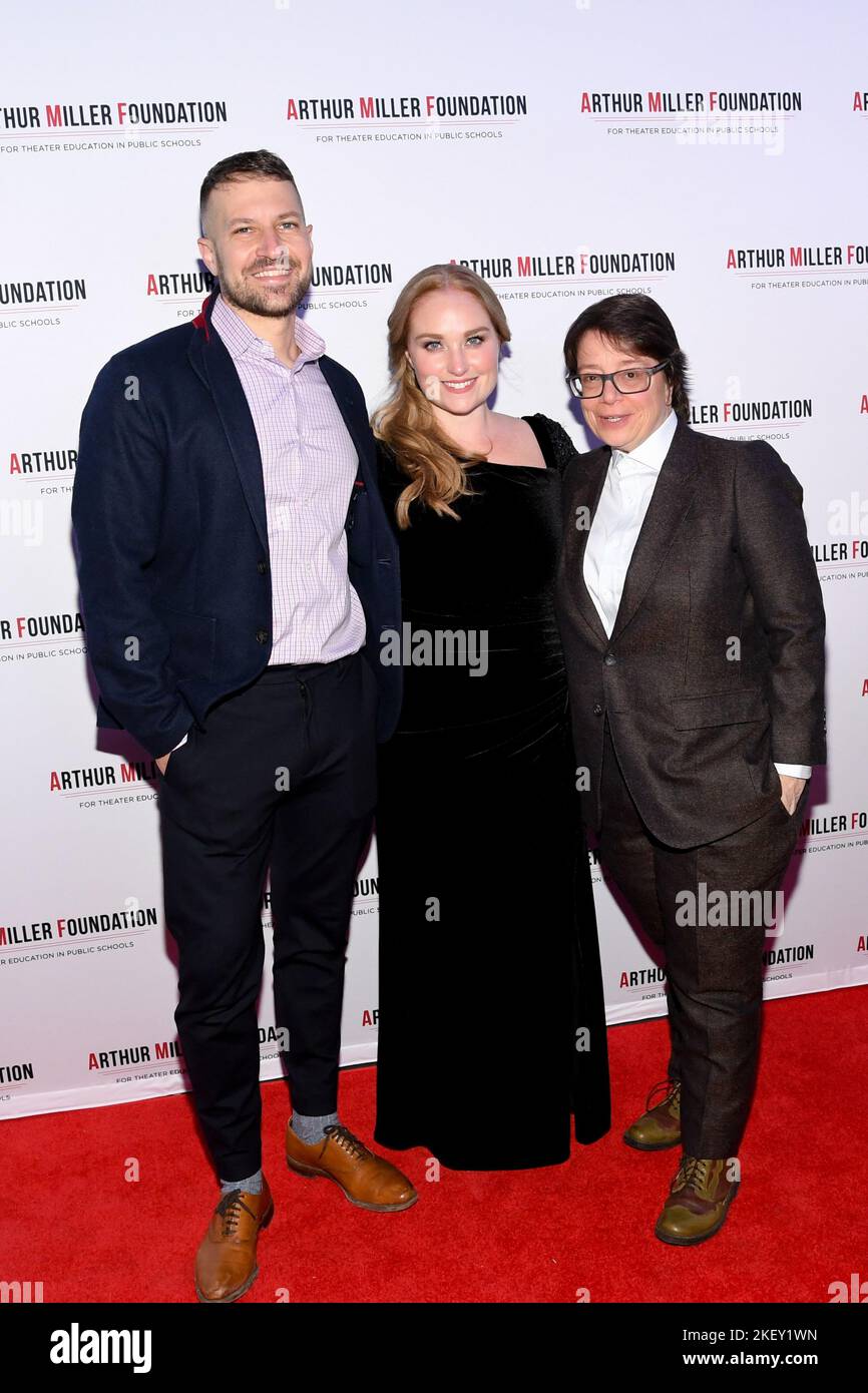 New York, USA. 14th Nov, 2022. Damon Cardasis, Jaime Hastings and Cindy ...