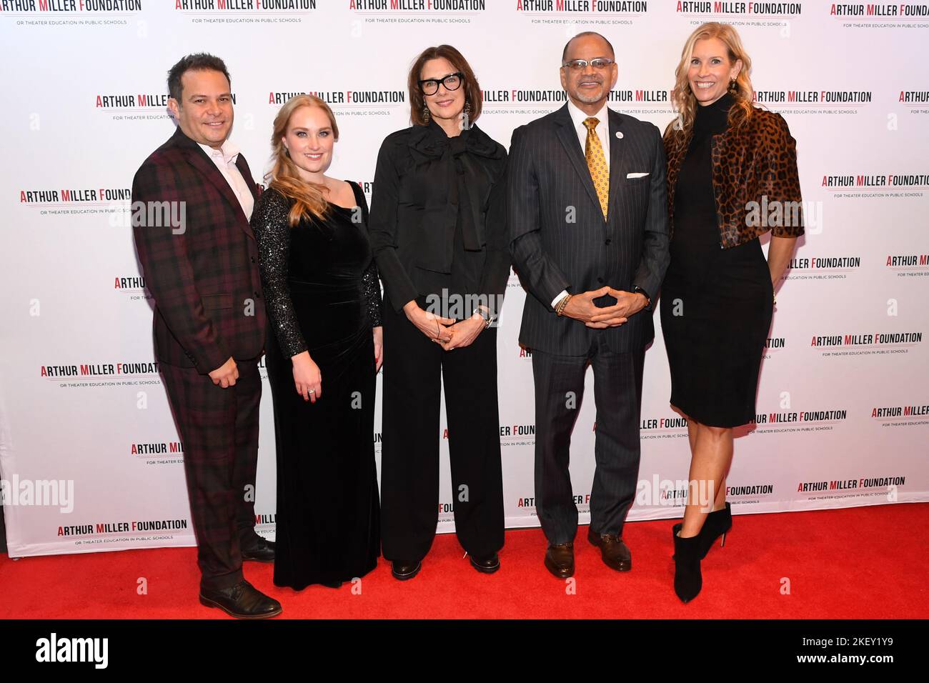 New York, USA. 14th Nov, 2022. Peter Avery, Jaime Hastings, Rebecca ...