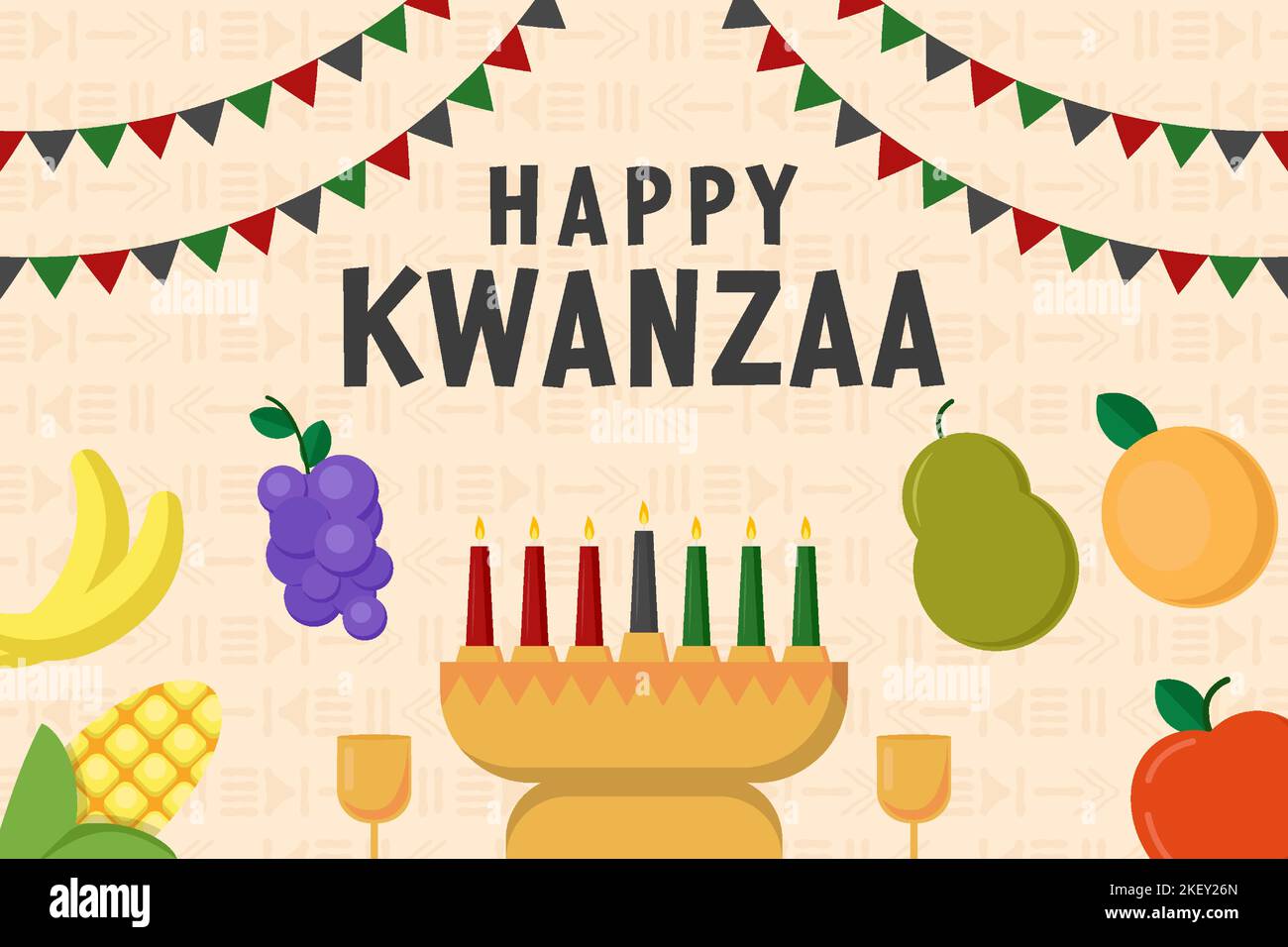 Kwanzaa illustration Stock Vector Images - Alamy