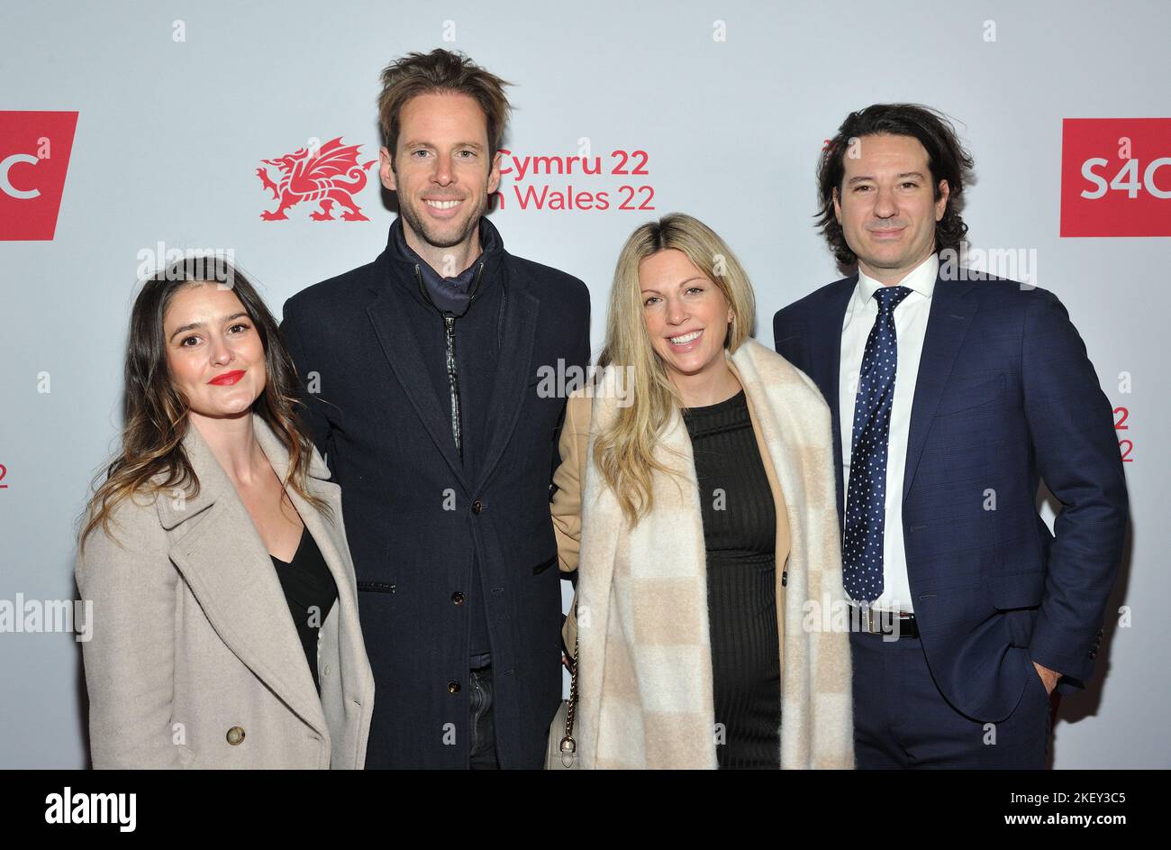 New York, USA. 14th Nov, 2022. L-R: Chelsea Johnson, Duncan McKenzie ...