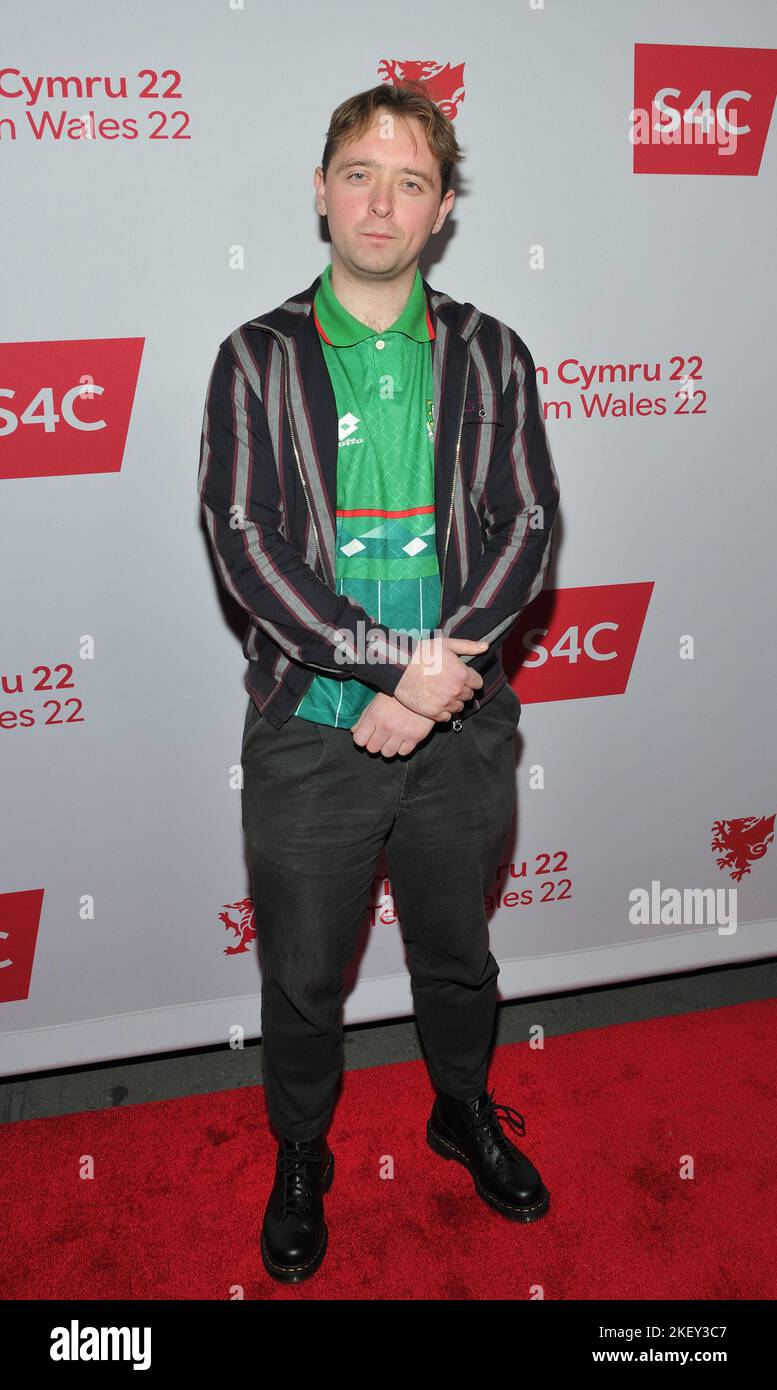 New York, USA. 14th Nov, 2022. Lewys Win attends Wales To The World ...