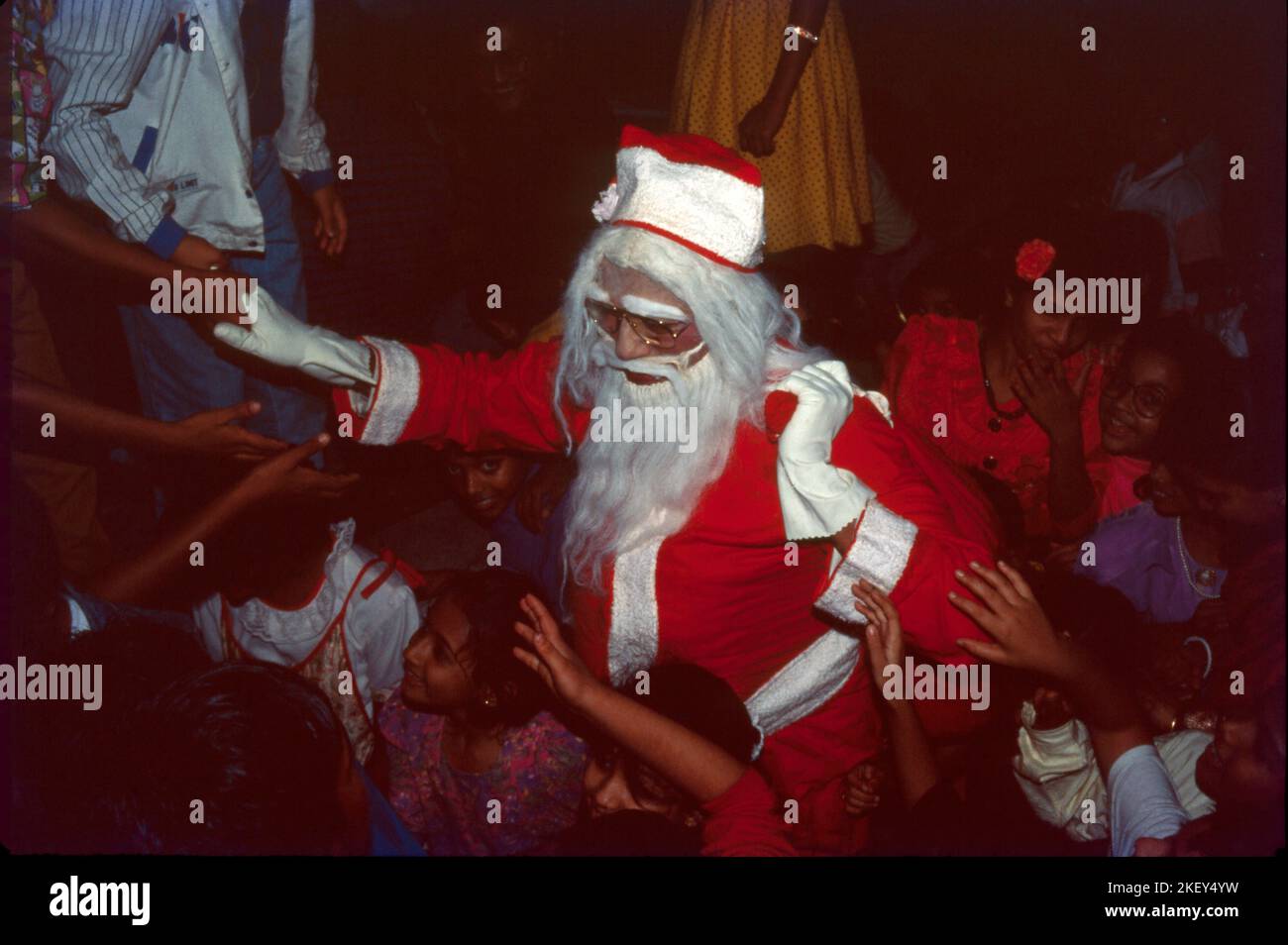 India santa claus hi-res stock photography and images - Alamy
