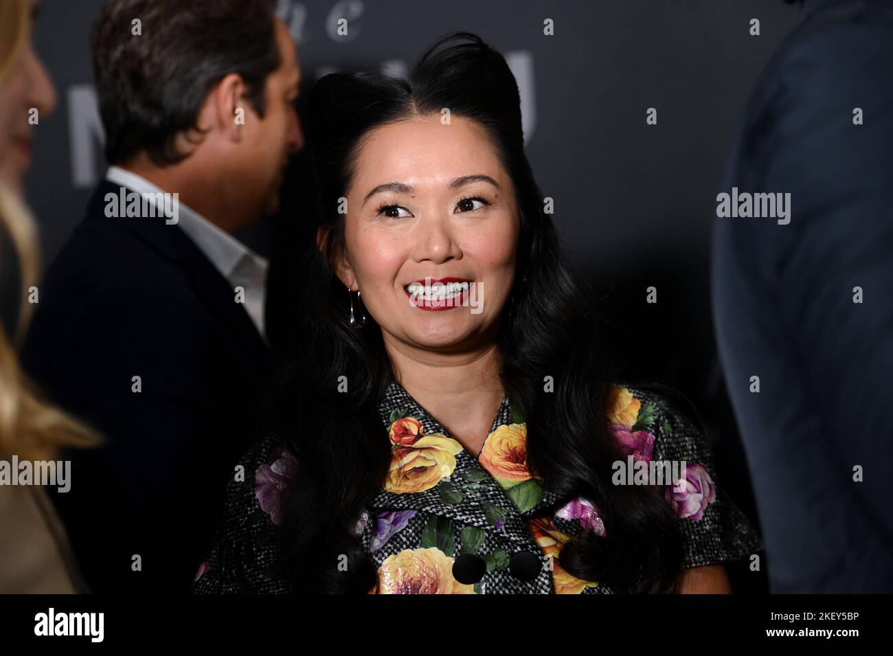 New York, NY, November 14, 2022. Hong Chau walks the red carpet for ...