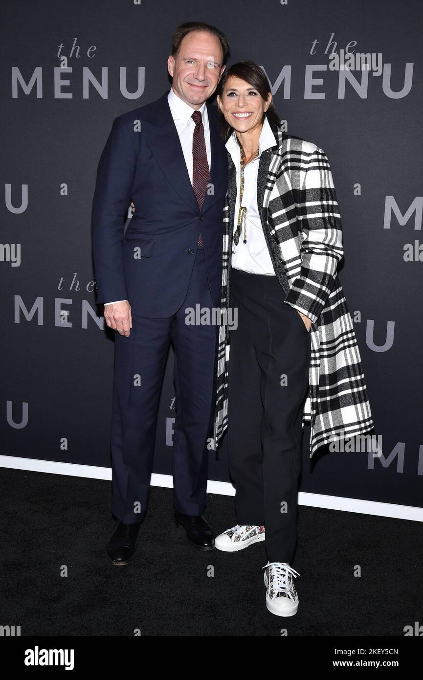 New York, USA. 14th Nov, 2022. (L-R) Ralph Fiennes and Dominique Crenn ...