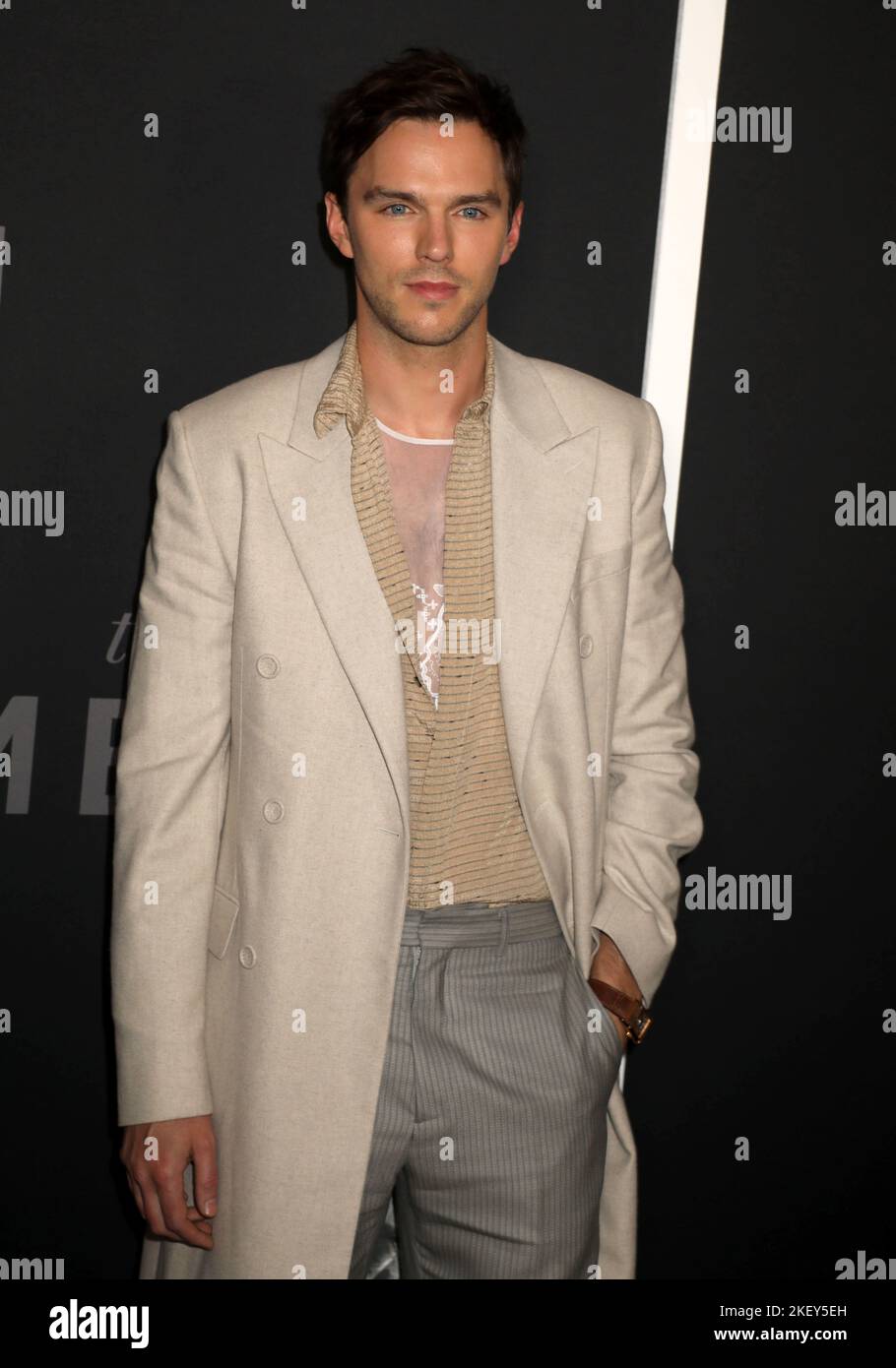 November 14, 2022, New York City, New York, USA: Actor NICHOLAS HOULT ...