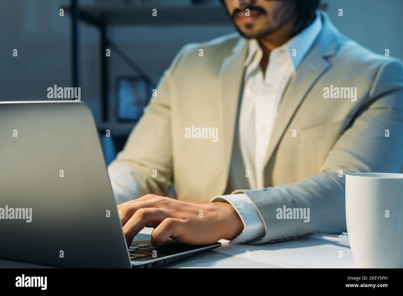 important work male chief deadline project Stock Photo - Alamy