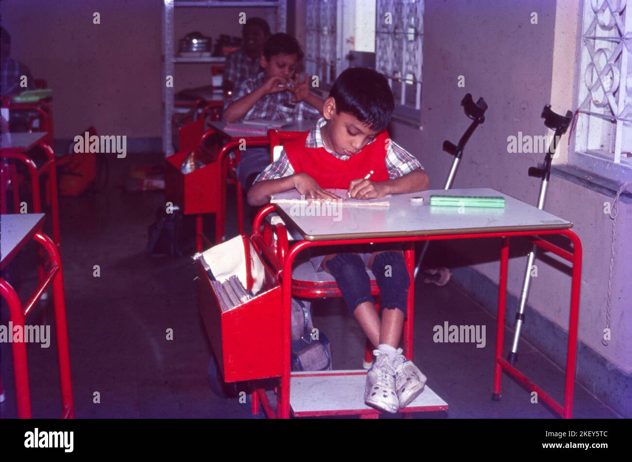Spastic children learning hi-res stock photography and images - Alamy