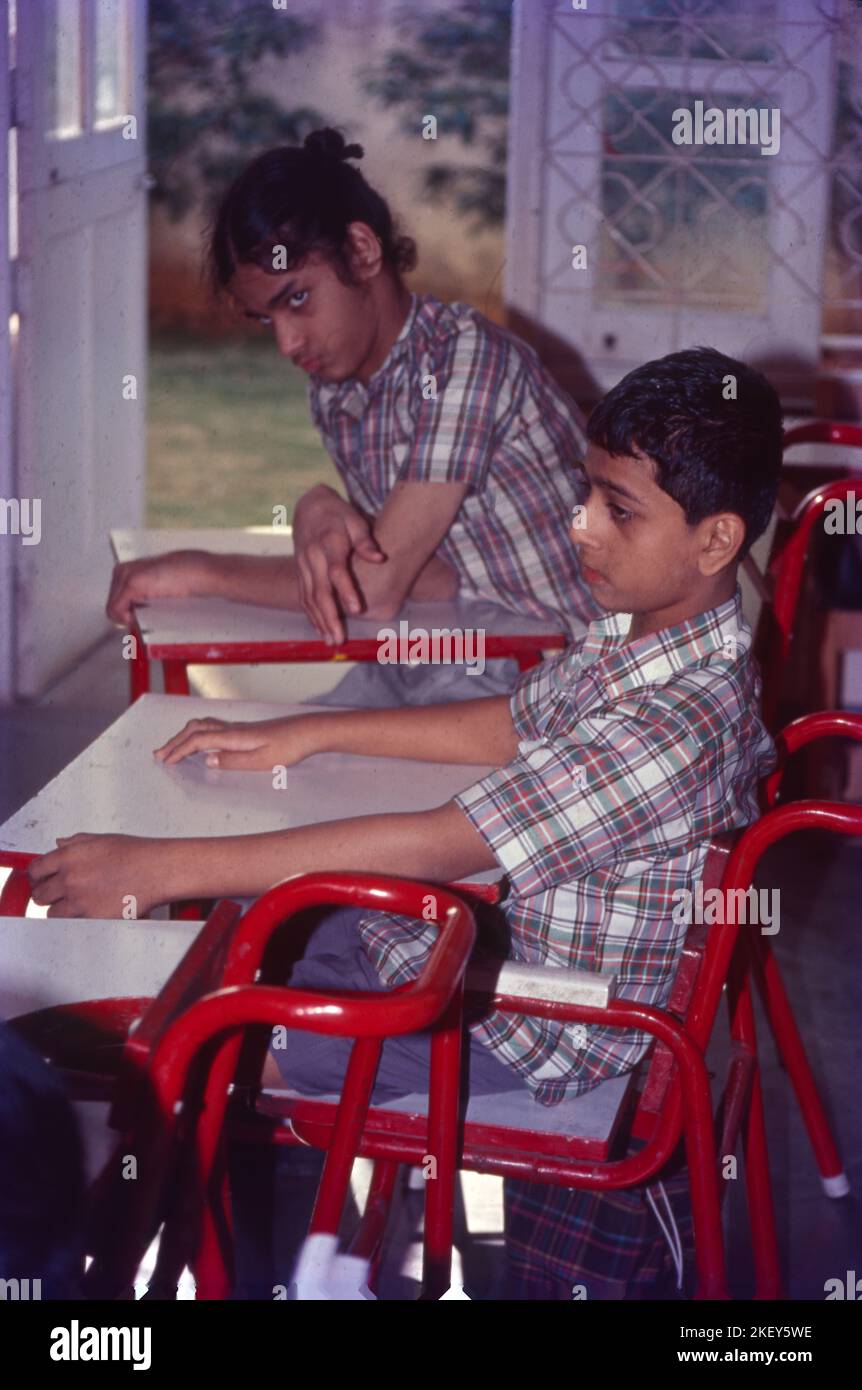 Spastic Children at School in Bombay, India Stock Photo - Alamy