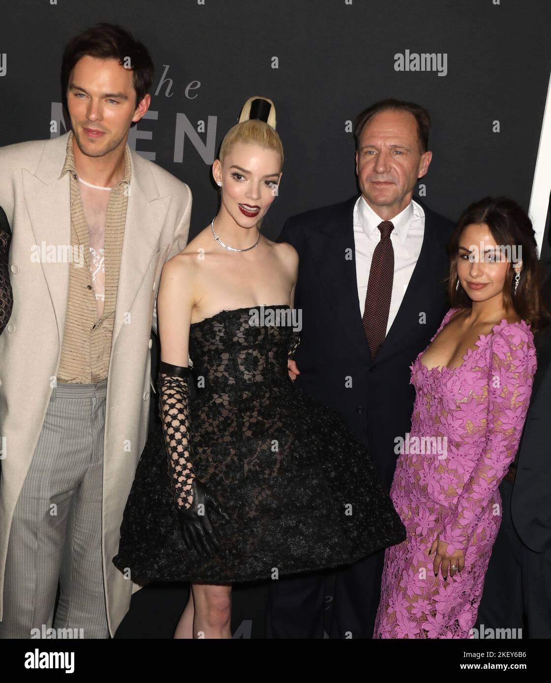 November 14, 2022, New York City, New York, USA: Actors NICHOLAS HOULT ...