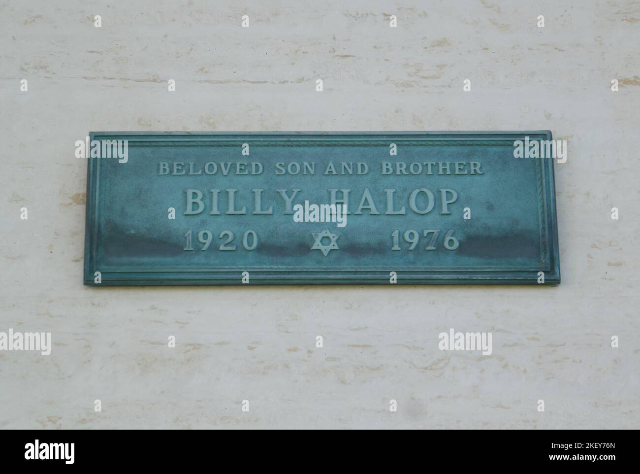 Los Angeles, California, USA 10th November 2022 Actor Billy Halop's ...