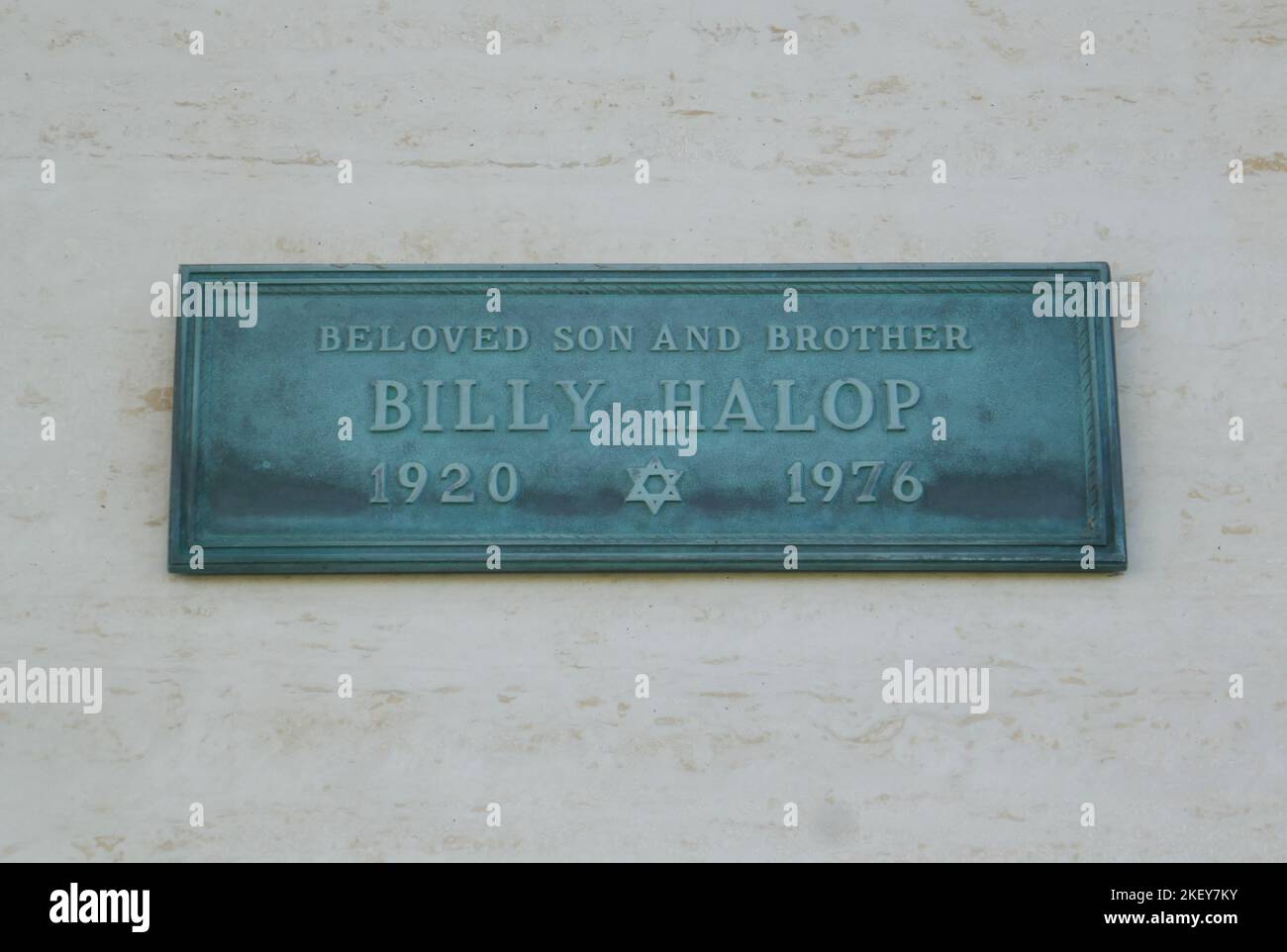 Los Angeles, California, USA 10th November 2022 Actor Billy Halop's ...