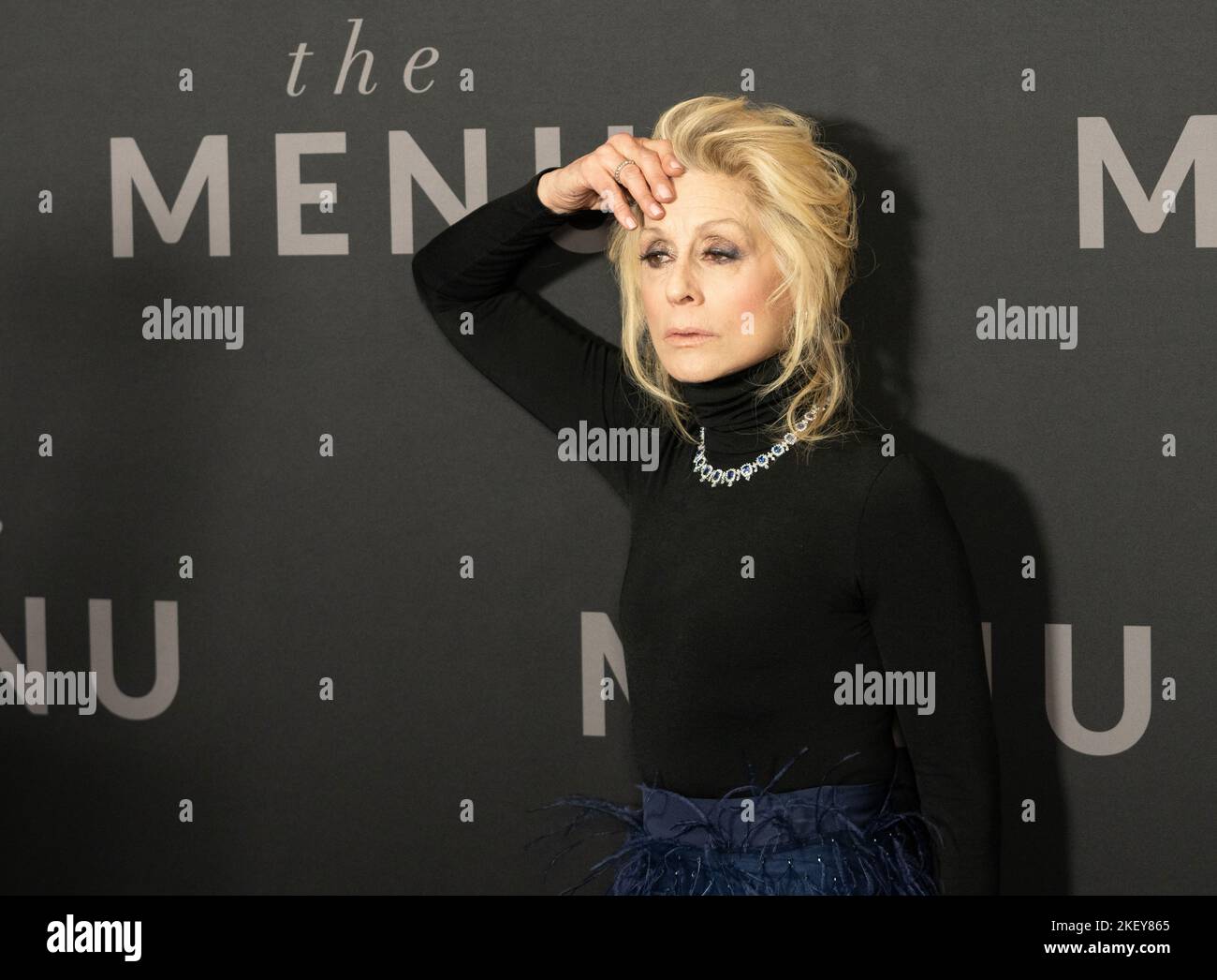 Judith Light attends premiere of The Menu movie at AMC Lincoln Square ...