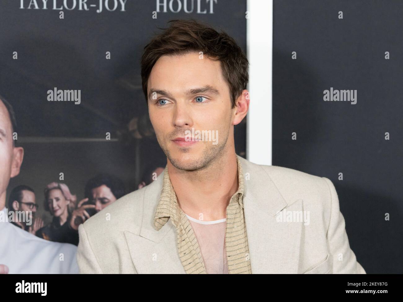 Nicholas Hoult attends premiere of The Menu movie at AMC Lincoln Square ...