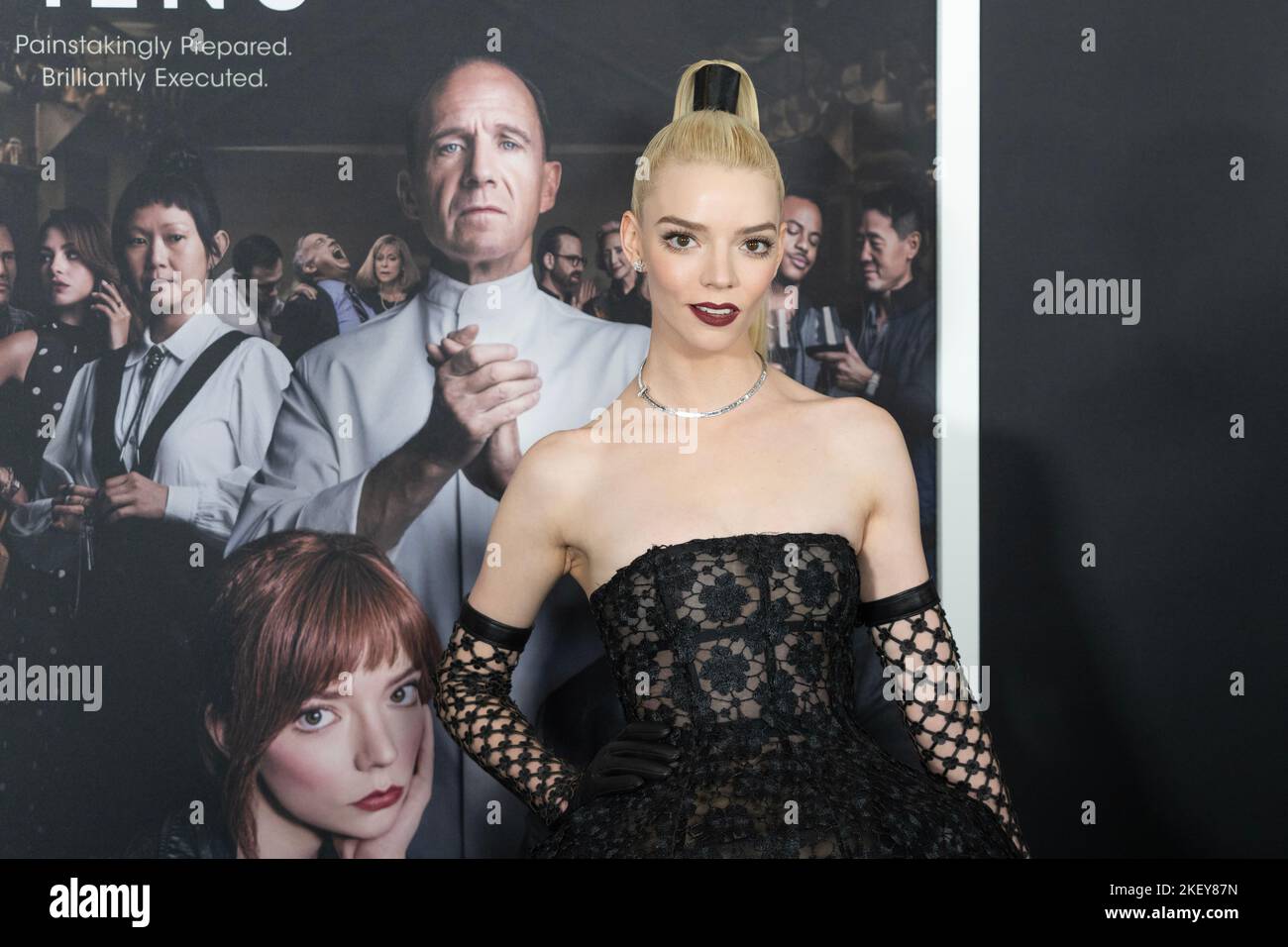 Anya Taylor-Joy wearing dress by Christian Dior attends premiere of The ...