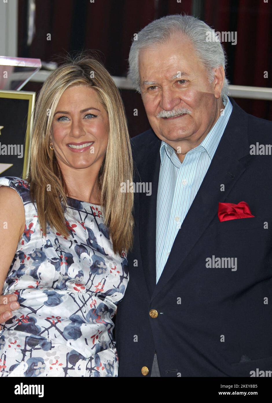 File photo dated February 22, 2012 of Jennifer Aniston, Father, John ...