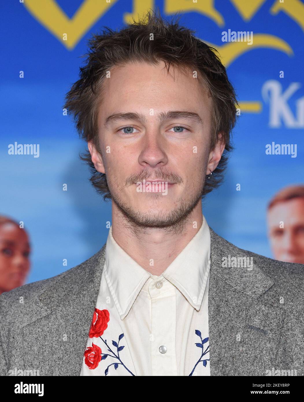 Los Angeles, CA on November 14, 2022. Drew Starkey arriving to the US ...